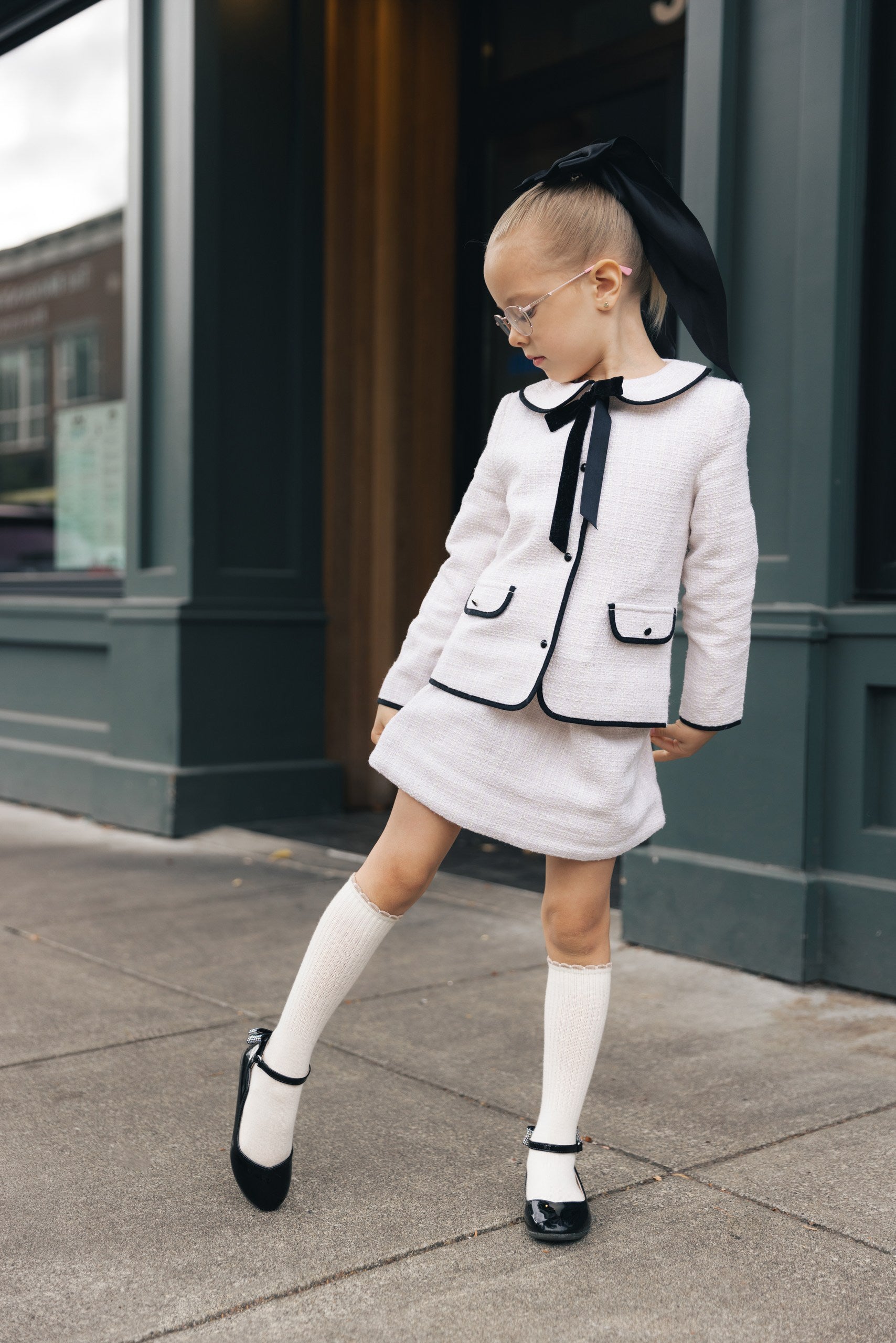 Girls Suit 2-Piece Set J'adore – MINI ME AND MAMA