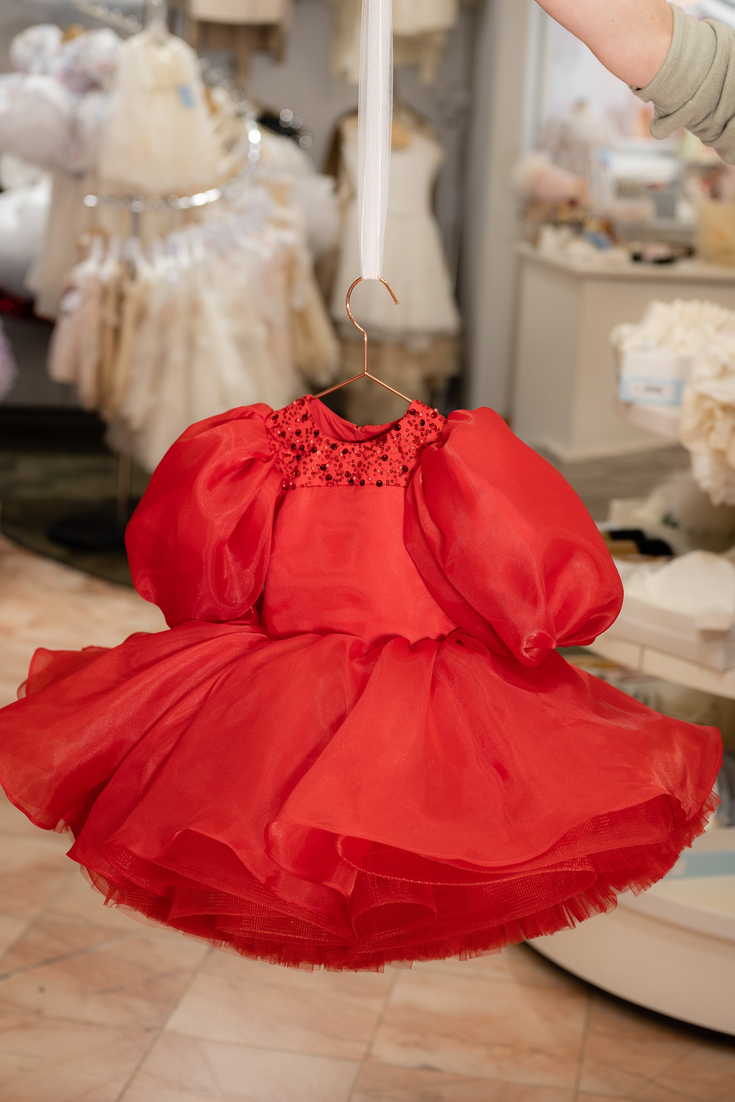 Garnet Sparkle Pageant Perfection – MINI ME AND MAMA